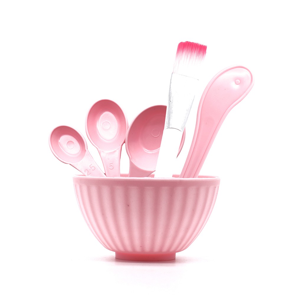 Berfly | Pastel 6 In 1 DIY Facial Mask Bowl Brush Tool Makeup Spoon ...