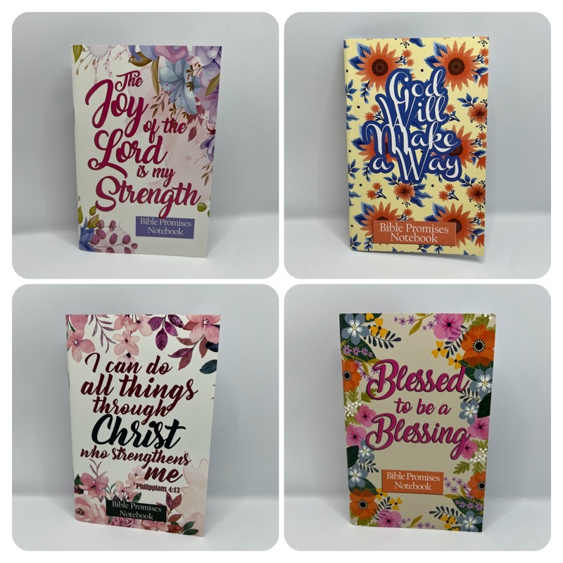 Bible Promises Notebook - God’s Promises on Each Page! | Shopee Philippines