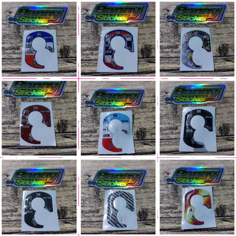 Sticker EMBLEM COVER Contact Embossed ALL BEAT VARIO Carburetor Carb ...