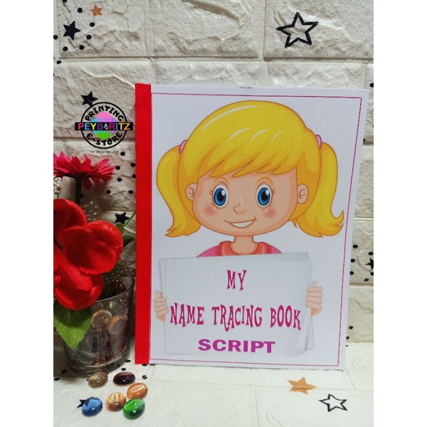 NAME TRACING BOOK (60 PAGES) | Shopee Philippines