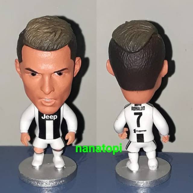 Miniature Cristiano Ronaldo Football Player In Juventus | Shopee ...