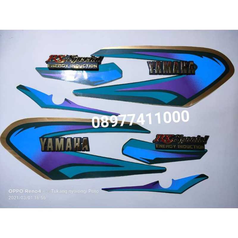 RX special rxs striping sticker trim complete with picture | Shopee ...