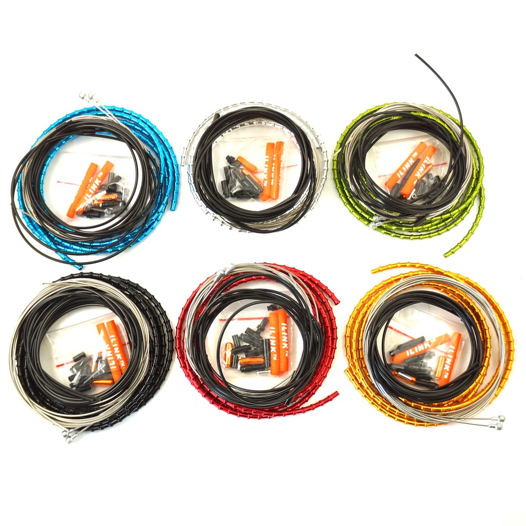 Alligator i-link 5mm 6 Colors Mountain Bike Aluminum String Brake Outer ...