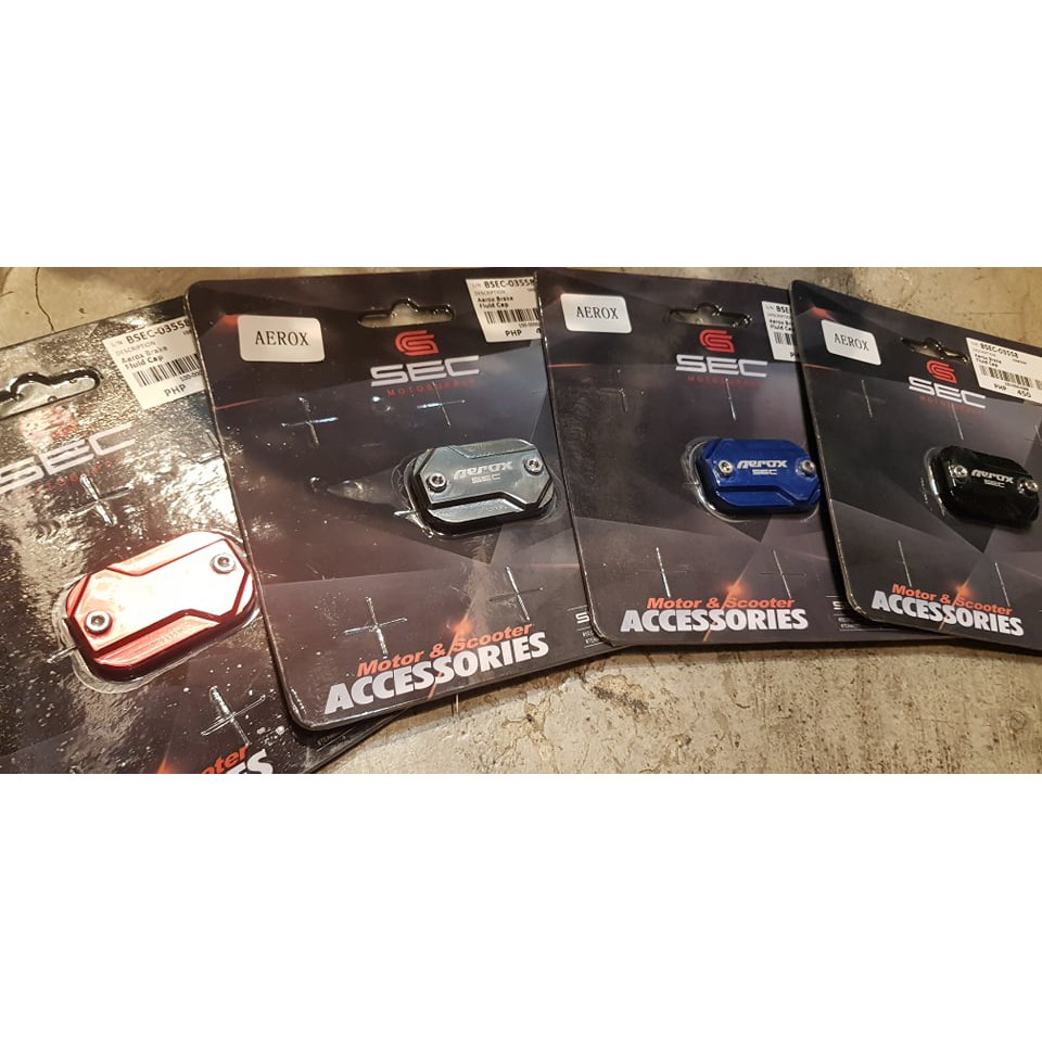 aerox break fluid cover (sec brand) | Shopee Philippines