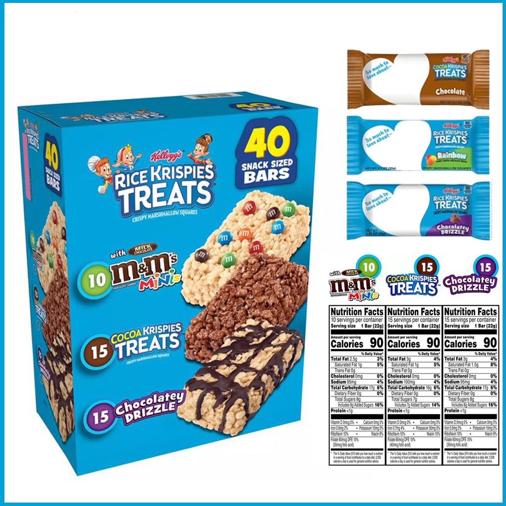 Produced And Imported Crispy Puffed Rice Kellogg's Krispies Treats ...