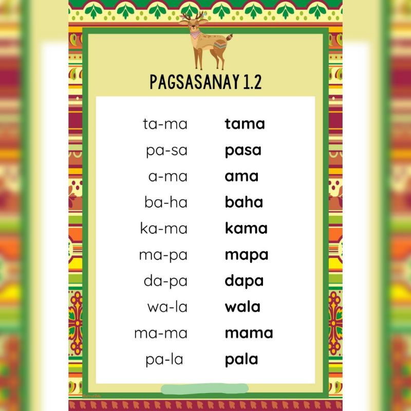 Pagsasanay sa Pagbasa 63 pages *FREEBOOKBIND* | Shopee Philippines