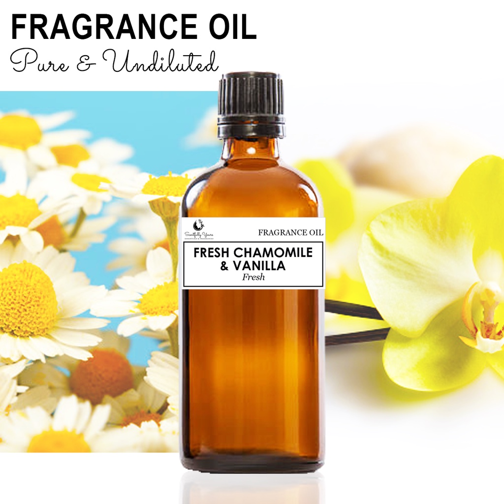 FRESH CHAMOMILE & VANILLA - Fresh Fragrance Oil (50ml - 100ml) | Shopee ...