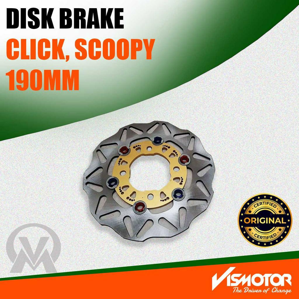 Original Disk Brake For Click, Scoopy 190mm Motorcycle Spare Parts With ...