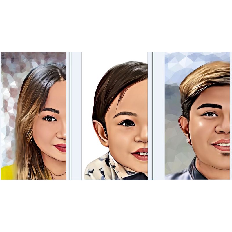 2D Half face sintra board for Ms. Jona | Shopee Philippines