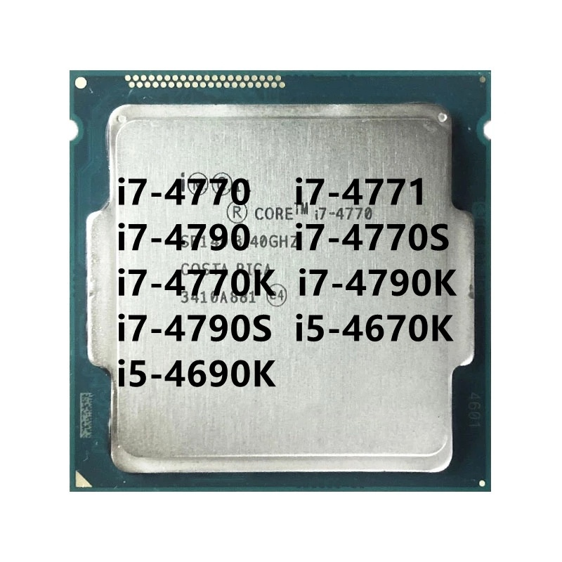 i7-4770 i7-4771 i7-4790 i7-4770S i7-4770K i7-4790K i7-4790S i5-4670K i5 ...