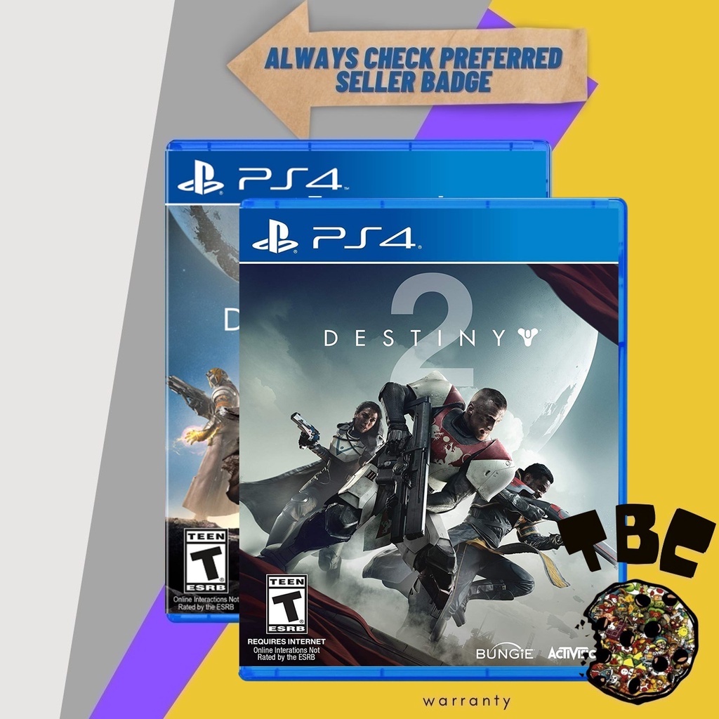 PS4 Destiny 1 / 2 - Playstation 4 [R1] | Shopee Philippines