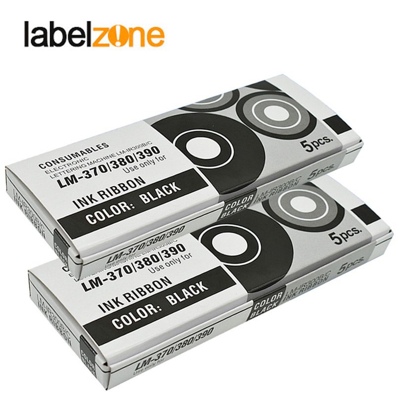 10Pcs Max INK RIBBON LM-IR300B compatible LETATWIN Cable ID Printer ...