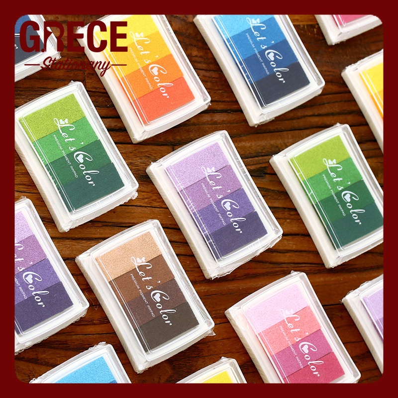 Korean Ombre colored stamp pad for DIY designs etc | Shopee Philippines
