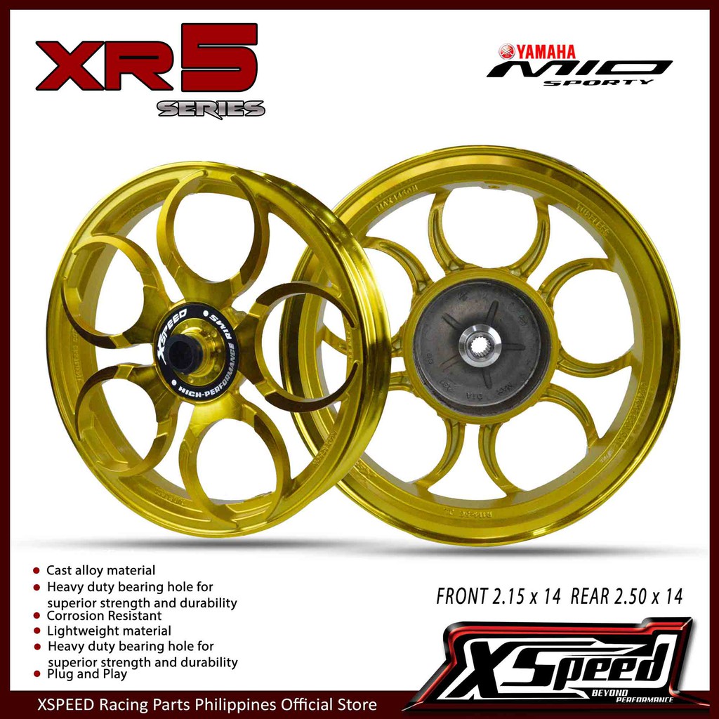 XSPEED MAGS XR5 FOR MIO SPORTY / MIO 115 | Xspeed Philippines Official ...