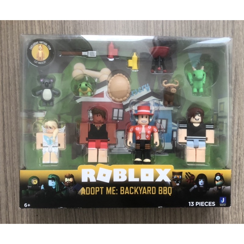 Roblox Celebrity Collection - Adopt Me: Backyard BBQ Four Figure Pack ...