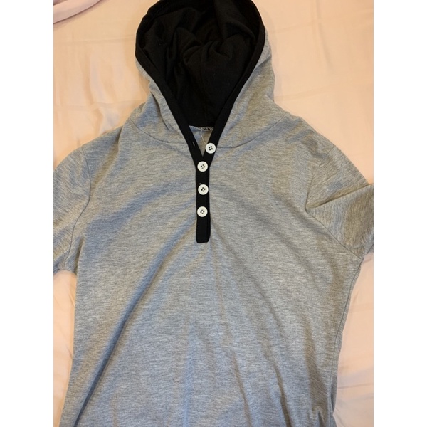 grey color hoodie(second hand) | Shopee Philippines