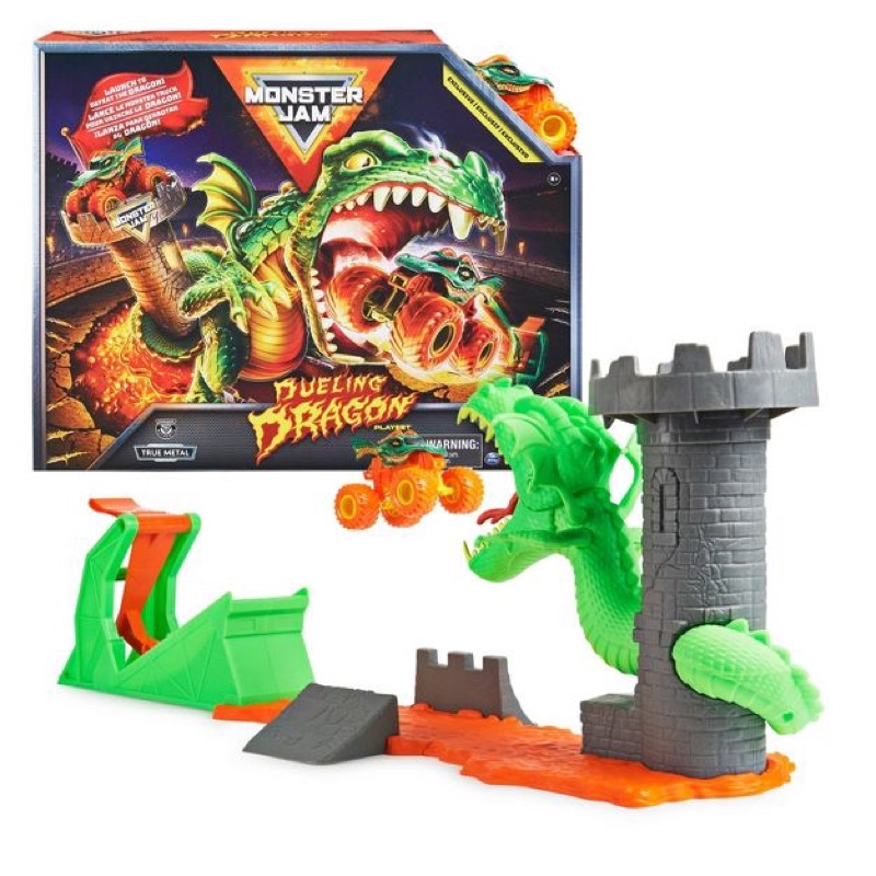 SPIN MASTER Spin Master's Cool Dinosaur Monster Jam Track Set | Shopee ...
