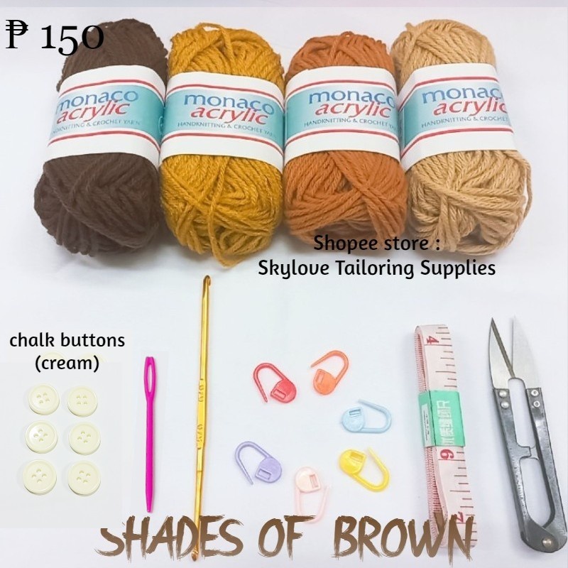 Crochet Set | Crochet Beginner's Set | Starter Kit for Beginners |4ply ...