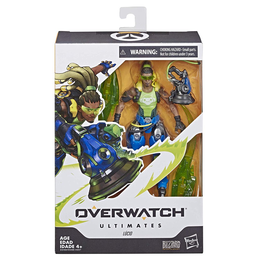 Hasbro Overwatch Ultimates Series Lucio (Over Ultimate Malaysia Product ...