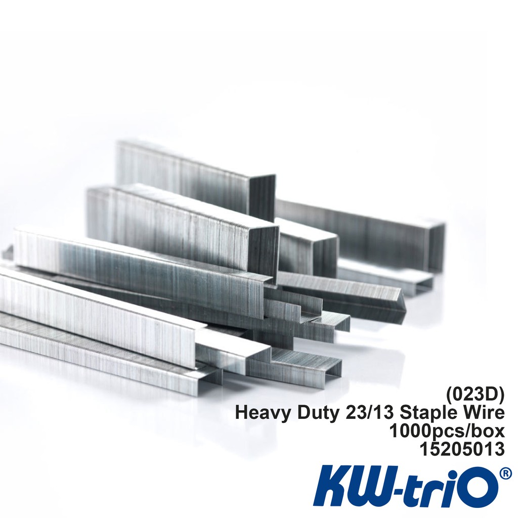 Kw-Trio Heavy Duty 23/13 Staple Wire, 1000pcs./box, 5013 (023D ...