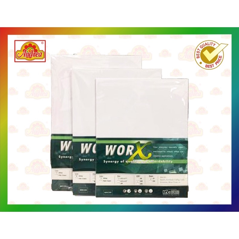 Worx Specialty Paper 10’s | Andrea | Shopee Philippines