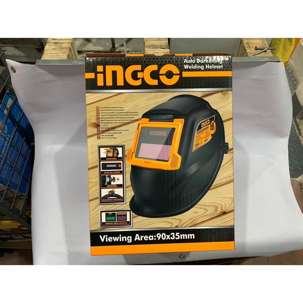 INGCO AUTO DARKENING WELDING HELMET AHM009 | Shopee Philippines