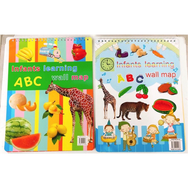 INFANTS LEARNING WALL MAP Chart | Shopee Philippines