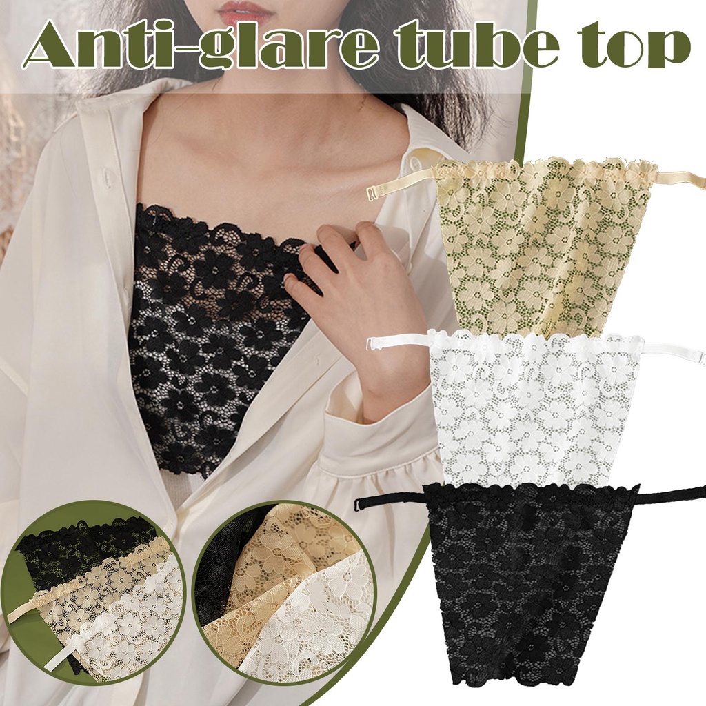 Lace Privacy Invisible Bra Anti Peep Invisible Bra Woman Lace Hide Underwear Quick Easy Clip-on ...
