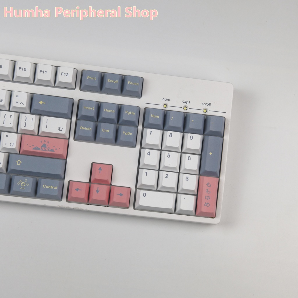 sold out Humha Momo Yume R1 keycap 140 keys PBT material Dye-Sublimation Cherry profile ...
