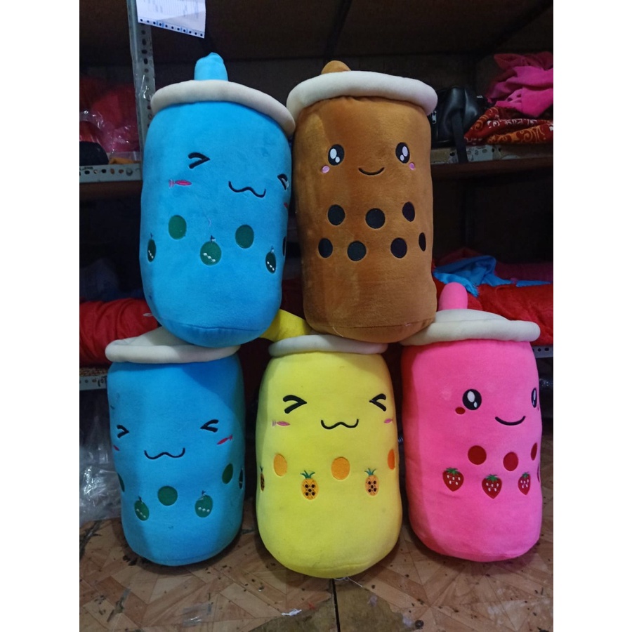 Original Photo boba Doll super jumbo viral boba Fruit boba milk ...