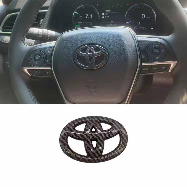 Car Sticker Steering Wheel Emblem Badge Decals Car Styling For Toyota ...