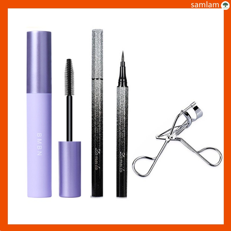 Ready Stock Mascara Liquid Waterproof Eyeliner Eyelash Curler thick ...