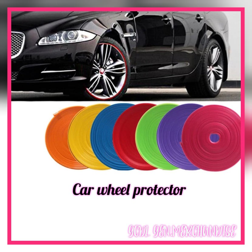 Universal 8M Car Rim Protector For 4 Wheel Rim | Shopee Philippines