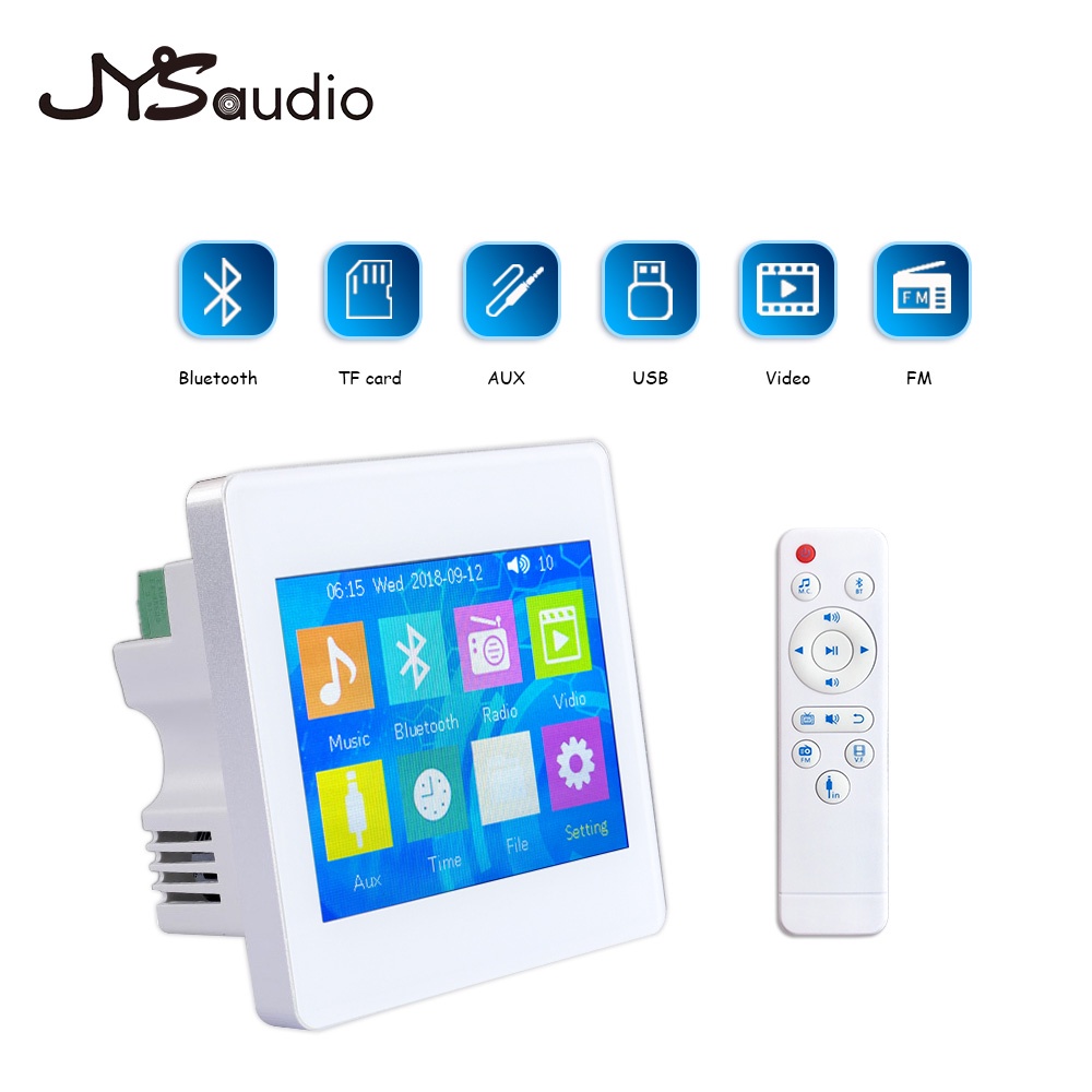 3.5" HD Touch Screen Home Audio Music System,Ceiling Speaker PA System ...