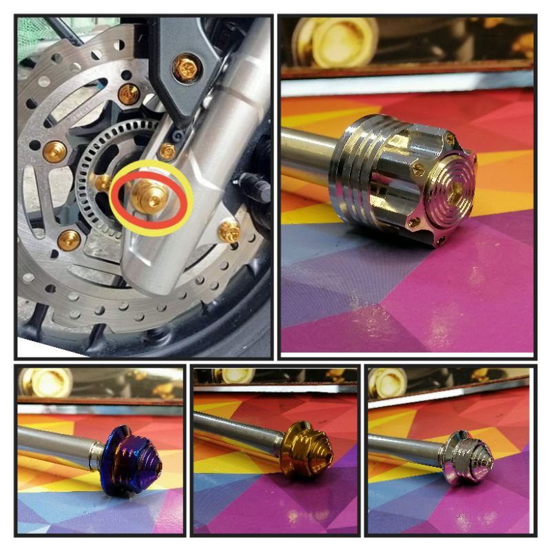 HONDA ADV AND PCX FRONT AXLE (EHE) | Shopee Philippines