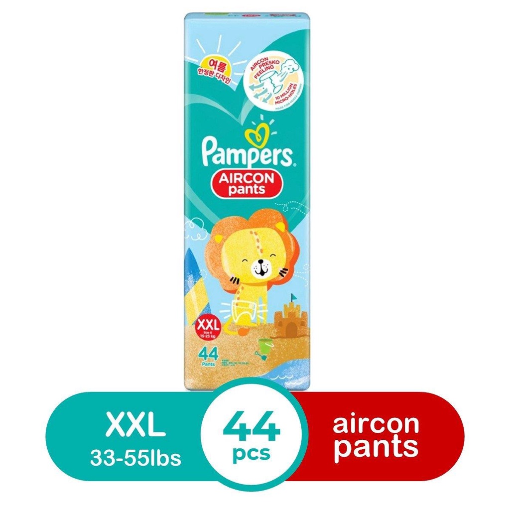Pampers Aircon Pants XXL 44s | Shopee Philippines