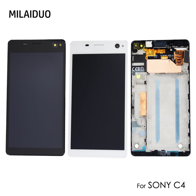 For Sony Xperia C4 E5303 E5306 E5333 LCD Display Touch Screen Digitizer Assembly Replacement ...