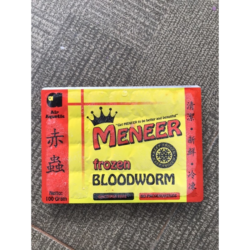 Freeze Bloodworm meneer | Shopee Philippines
