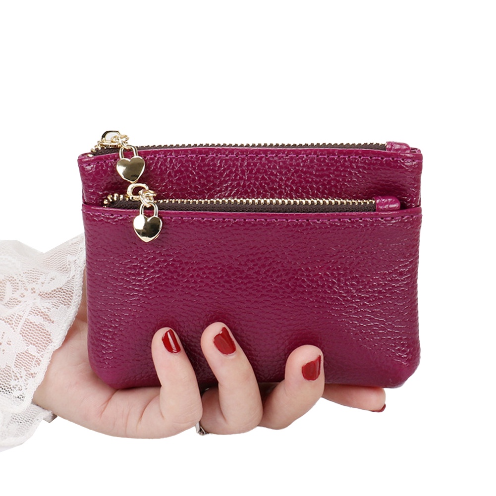New Leather Coin Purse Women Mini Change Purses Kid Coin Pocket Wallets ...