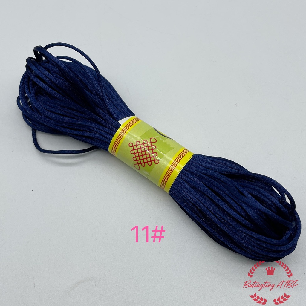 20 mete/ bundle 1.5mm Polyester Braided Long Rope DIY Chinese Knot ...
