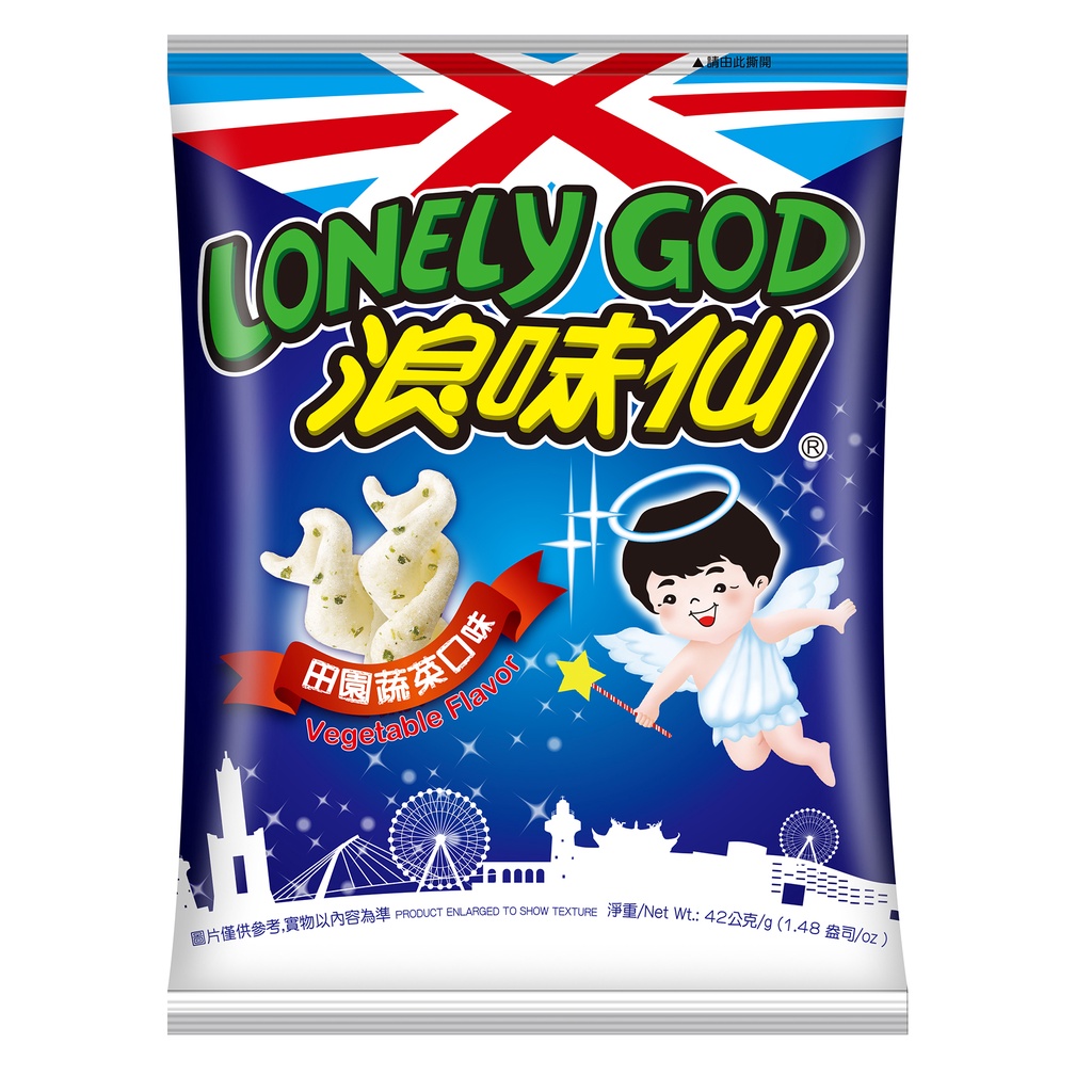 Want Want Lonely God Rice Cracker Original Flavor 30g | Shopee Philippines