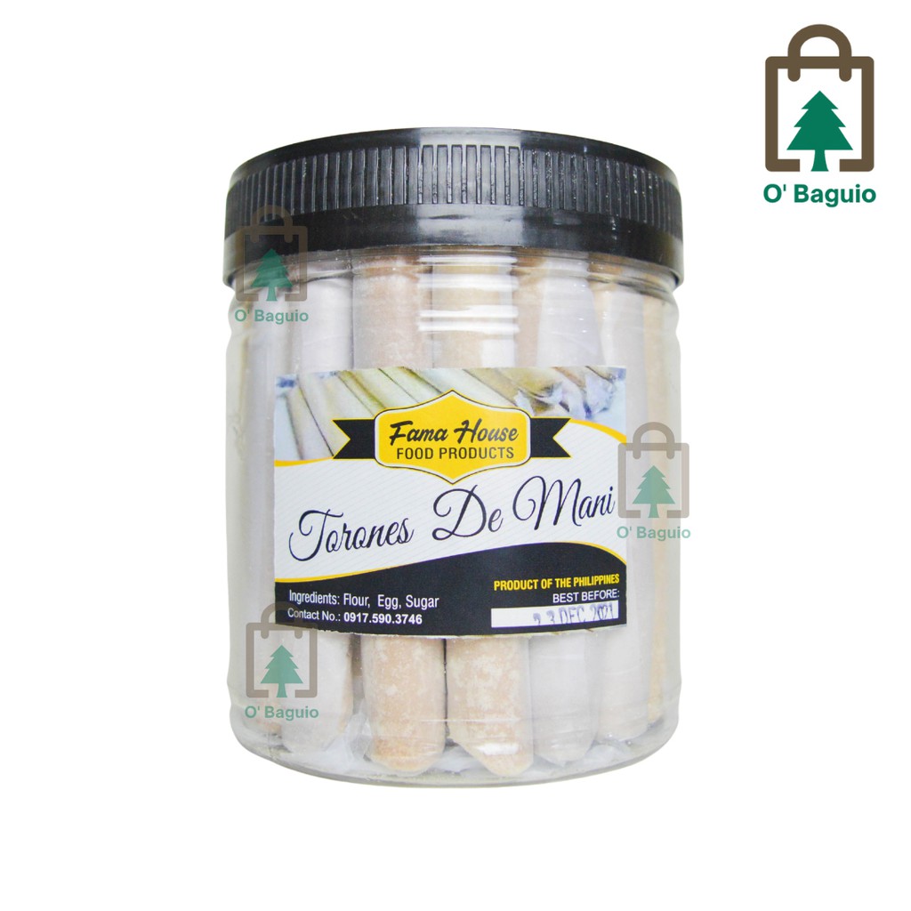 O' Baguio Fama House Torones De Mani (450g) | Shopee Philippines