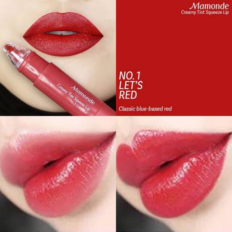 Mamonde Creamy Tint Squeeze Lip | Shopee Philippines