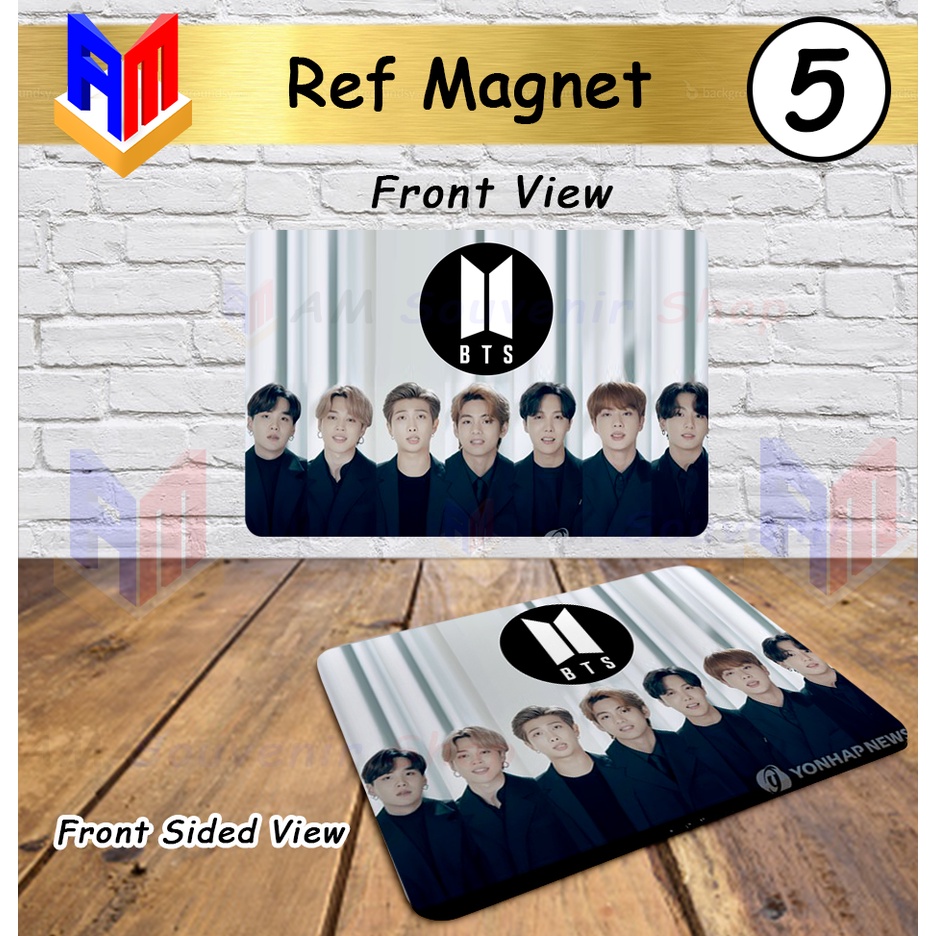 BTS Ref Magnet / BTS / BTS ARMY/ Ref magnet ATM size / Kpop idol ...