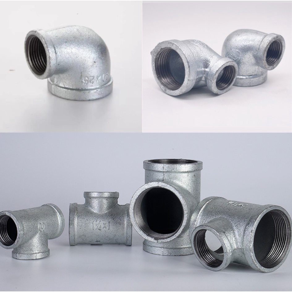 GI Fittings (Galvanized Iron) GI Tee Reducer /EIbow Recuder | Shopee ...