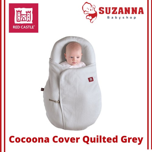 Suzanna babyshop - Red Castle Baby Cocoona Cover Quilted - Gray ...