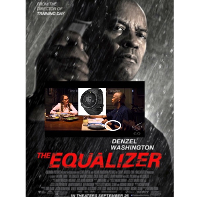 Garmin SUUNTOO style All black The Equalizer Film watch suunto core all ...