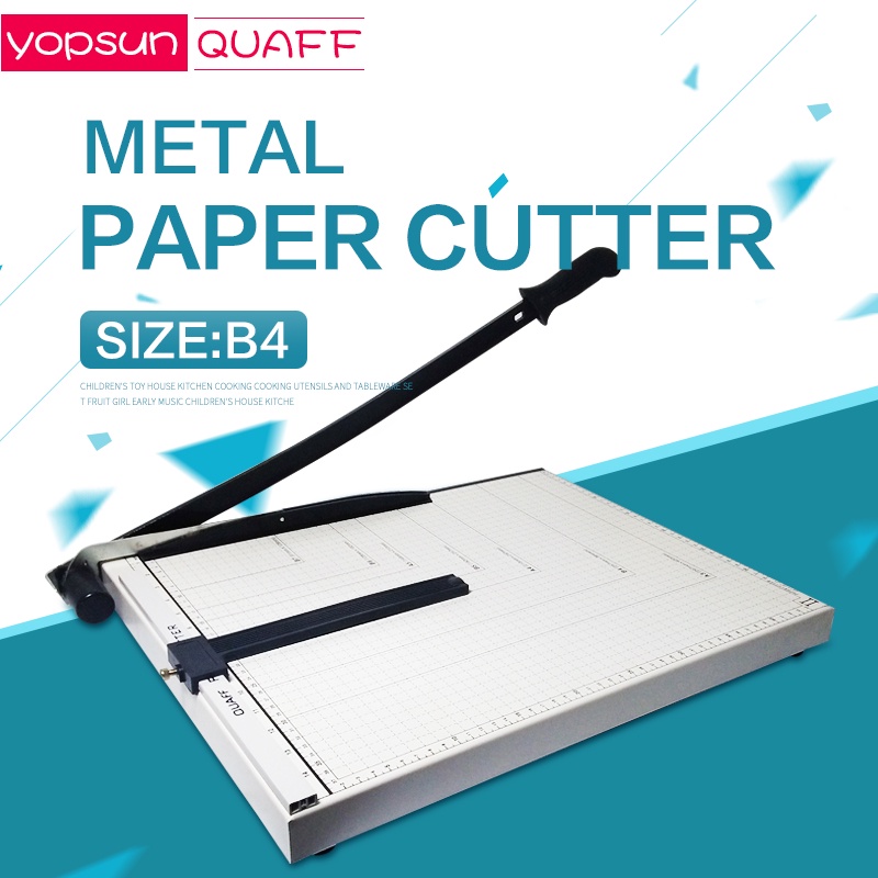 Paper Cutter B4 Metal type High Quality Quaff Brand | Shopee Philippines