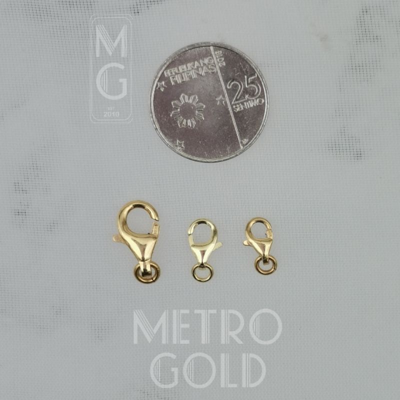 Saudi 18K Gold Fish Hook Lock | Shopee Philippines