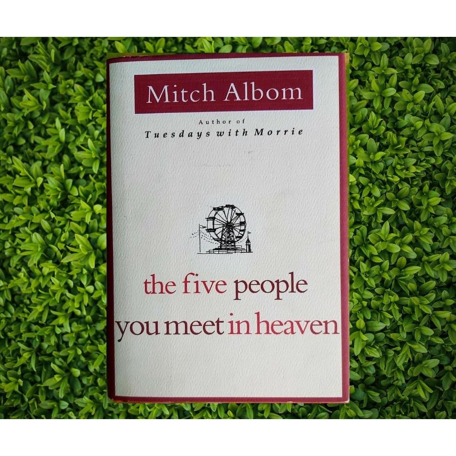 THE FIVE PEOPLE YOU MEET IN HEAVEN - MITCH ALBOM (PRELOVED HARDCOVER ...